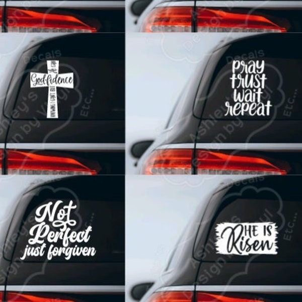 Christian Car Decals - Etsy