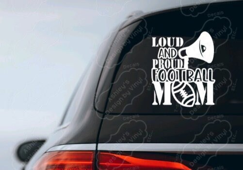 Football Car Decals - Etsy