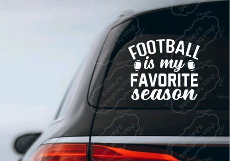 Football Car Decals - Etsy