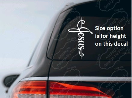 Christian Car Decals - Etsy