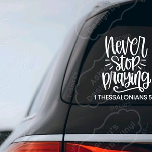 Bible Verse Car Decals - Etsy
