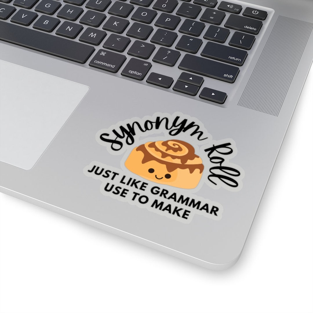 Synonym Roll Just Like Grammar Use to Make Vinyl Sticker - Etsy