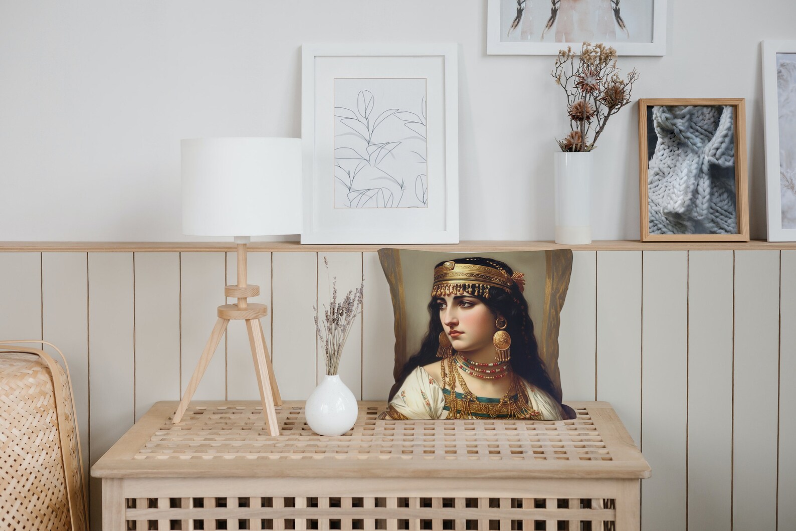 Cleopatra - Digital Art Print, AI Generated, Wall Art, Square, AI Art ...