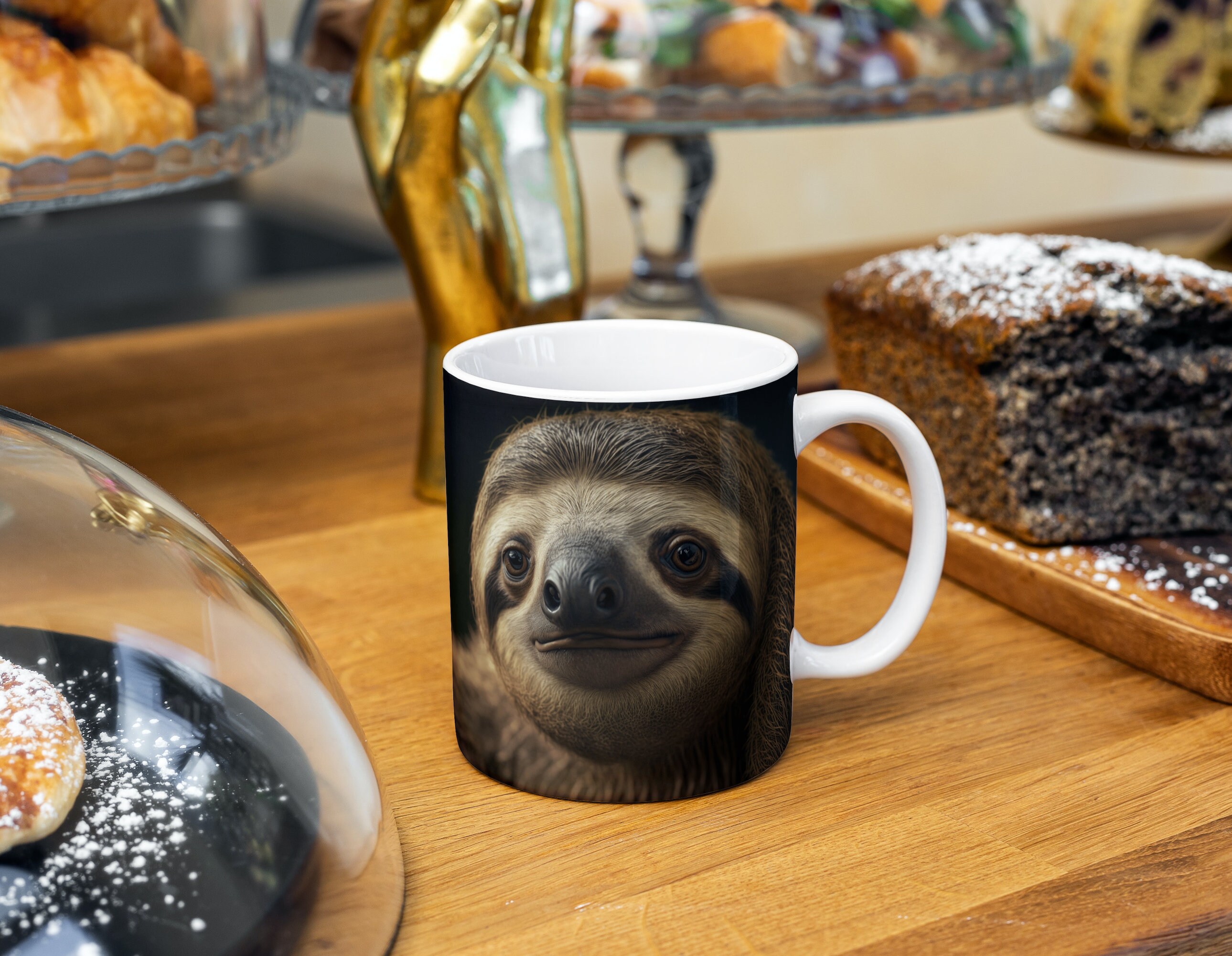 Sloth - Digital Art Print, AI Generated, Wall, 3:2, AI Art, Digital ...