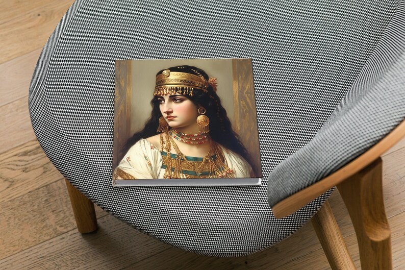 Cleopatra - Digital Art Print, AI Generated, Wall Art, Square, AI Art ...
