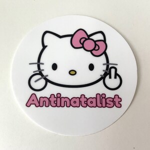 Hello Kitty Giving The Middle Finger