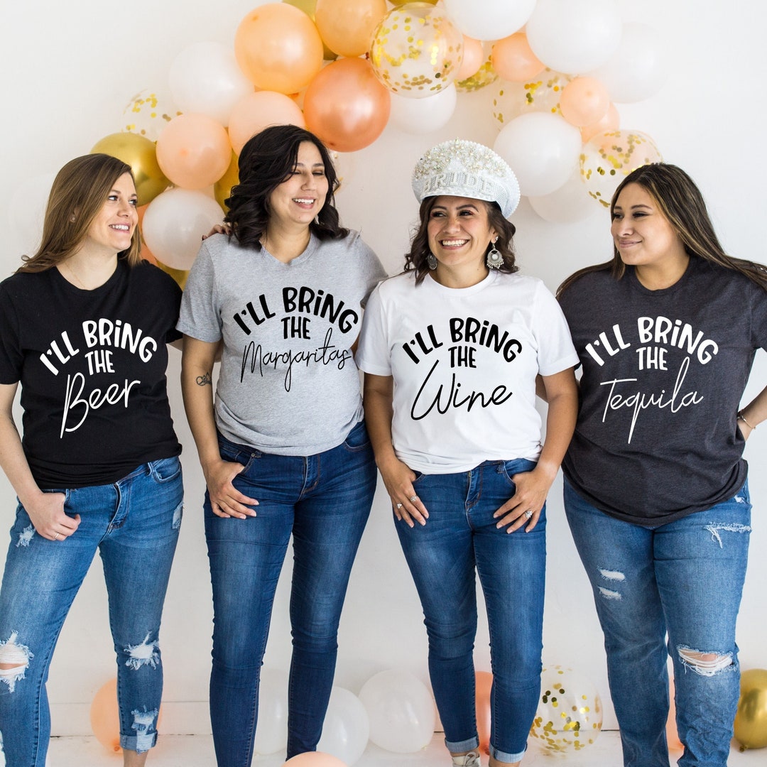Girls Trip Shirts, Girls Weekend Shirts, I'll Bring the Alcohol Shirts, Girl Group Vacation ...