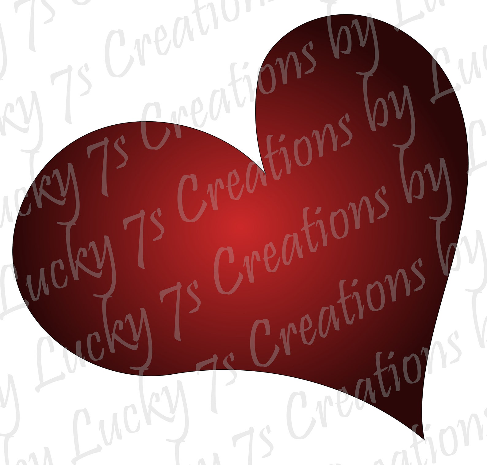 5 Cute Hearts Red Black Pink Instant Download Use for Cups Tumblers ...