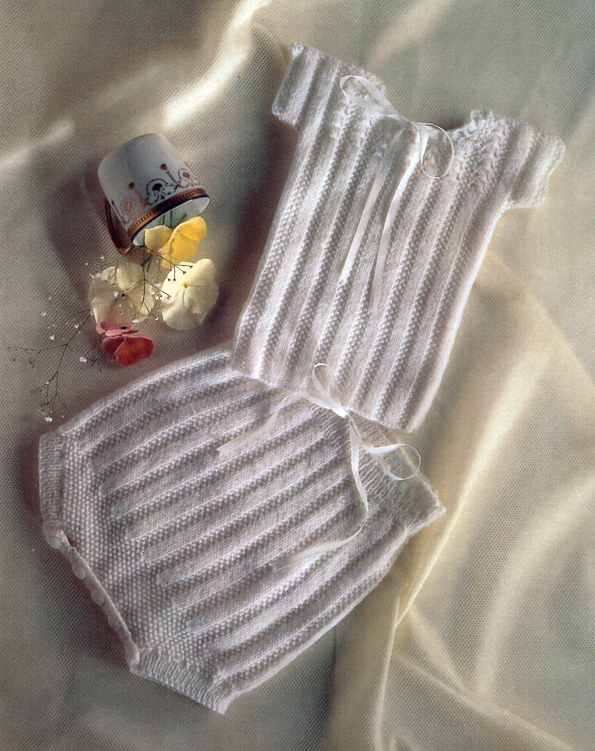 Knitting Pattern Baby Singlet Easy Vest FREE Knitting Pattern For