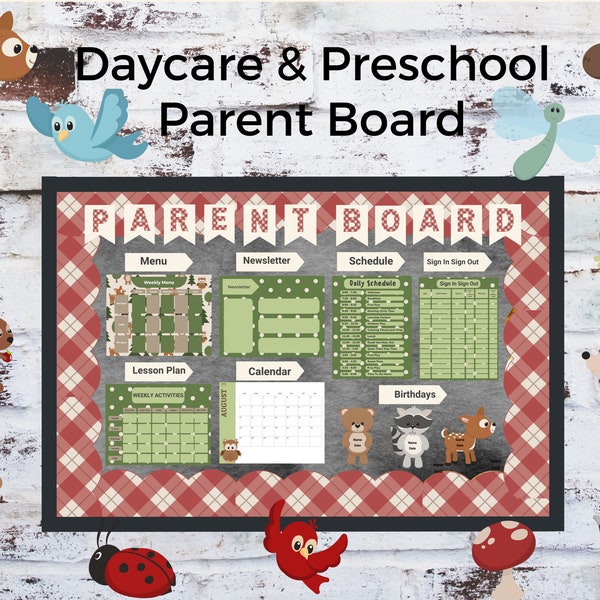Parent Board Daycare - Etsy