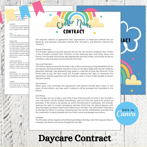 In Home Daycare - Etsy