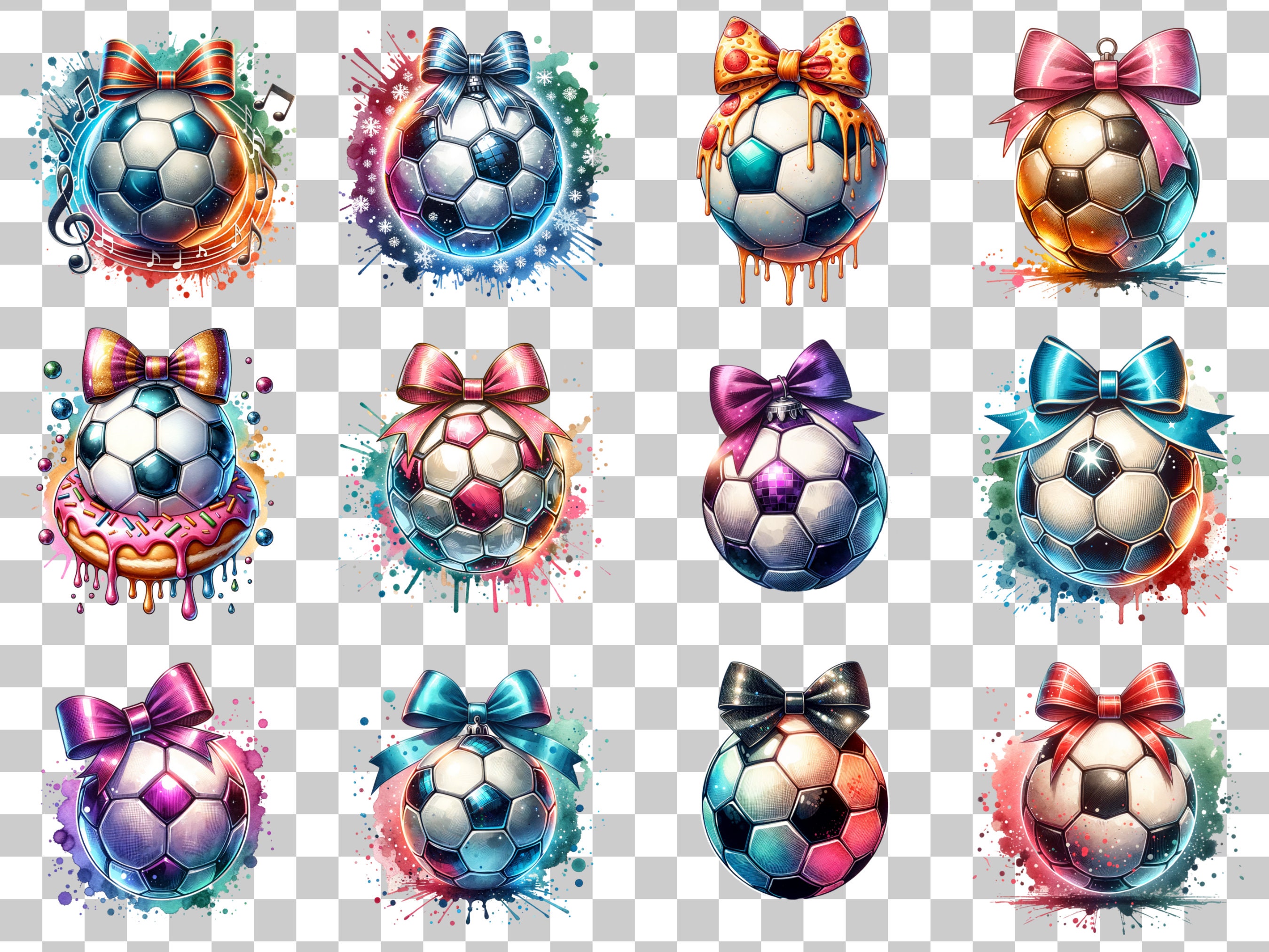 Soccer Ball Clip Art Soccer Ball PNG Soccer Graphics Soccer Ball Vector ...