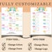 Daycare Rate Sheet Daycare Template Childcare Printables Canva Template ...