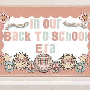 Retro Bulletin Board for Preschool Bulletin Board Kit Daycare Template ...