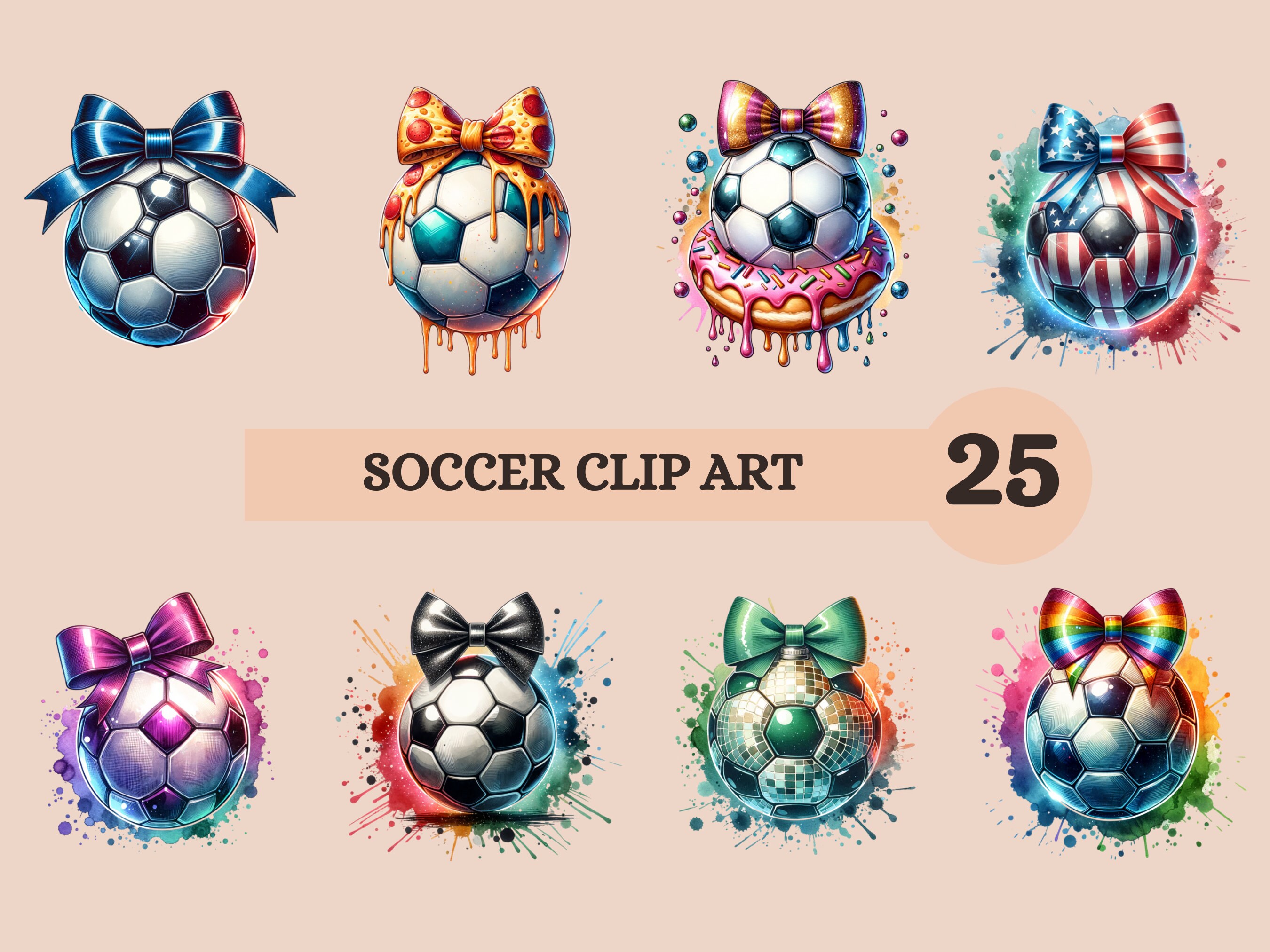 Soccer Ball Clip Art Soccer Ball PNG Soccer Graphics Soccer Ball Vector ...