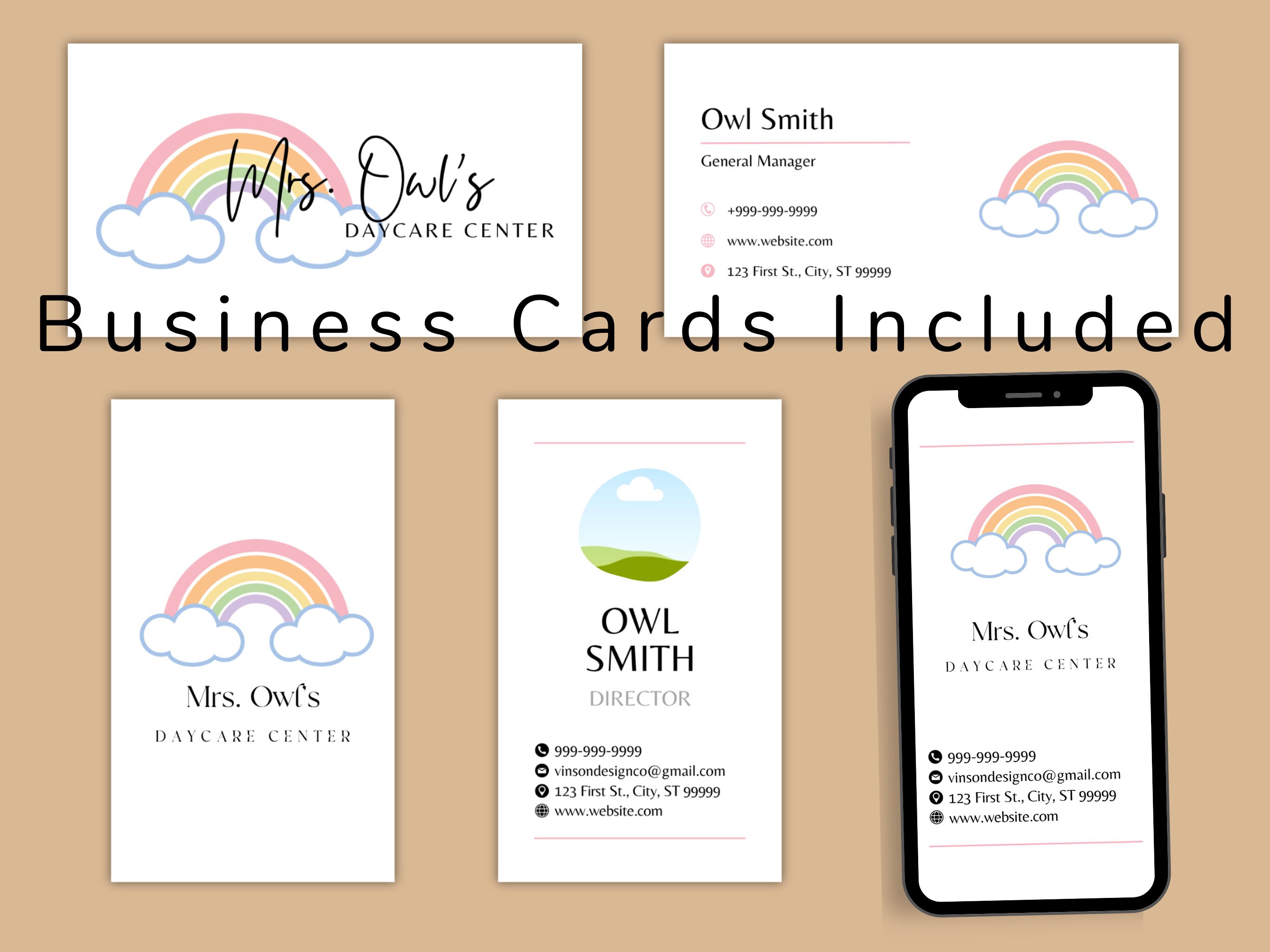 Daycare Form Bundle Canva Templates Daycare Starter Kit for Preschool ...