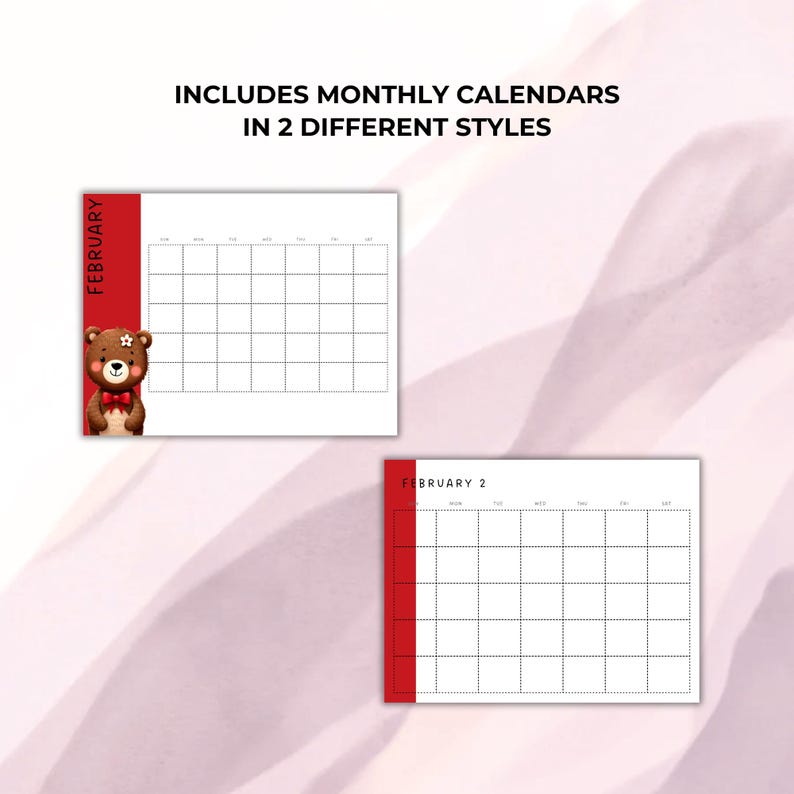 Bear Valentine's Parent Bulletin Board Kit | Editable Canva, Printable ...