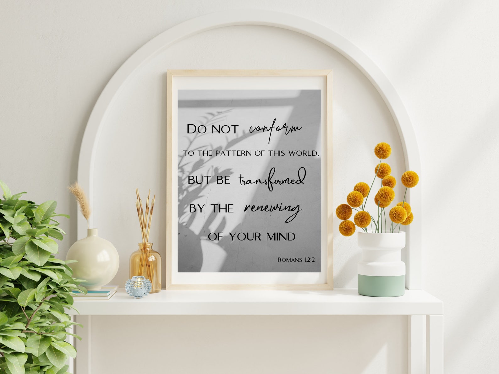 11X14 Romans 12:2 Scripture Sign -digital Download - Etsy