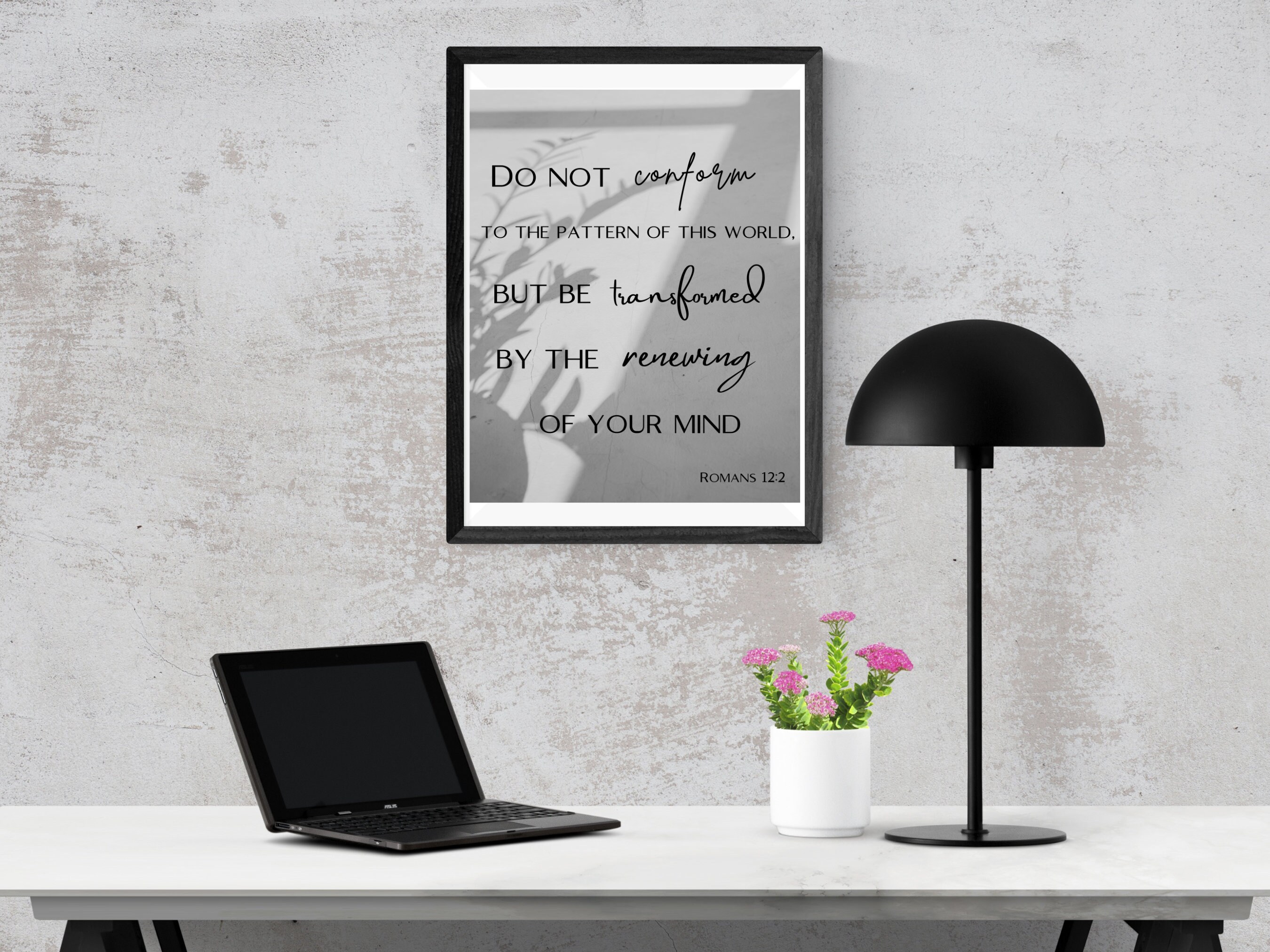 16X20 Romans 12:2 Scripture Sign -digital Download - Etsy