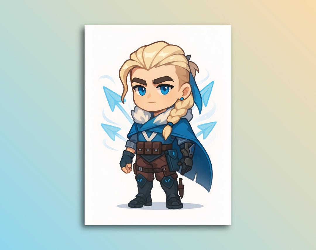 Valorant Sova Poster Wall Art, Valorant Agent Wall Art, Gaming Wall Art ...