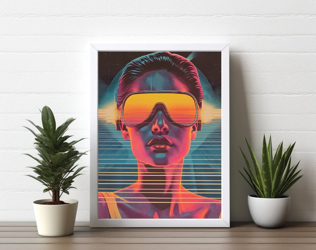 Retro Poster, Retro Futurism Art, 1980s Decor, Retro Sci Fi, Retro ...