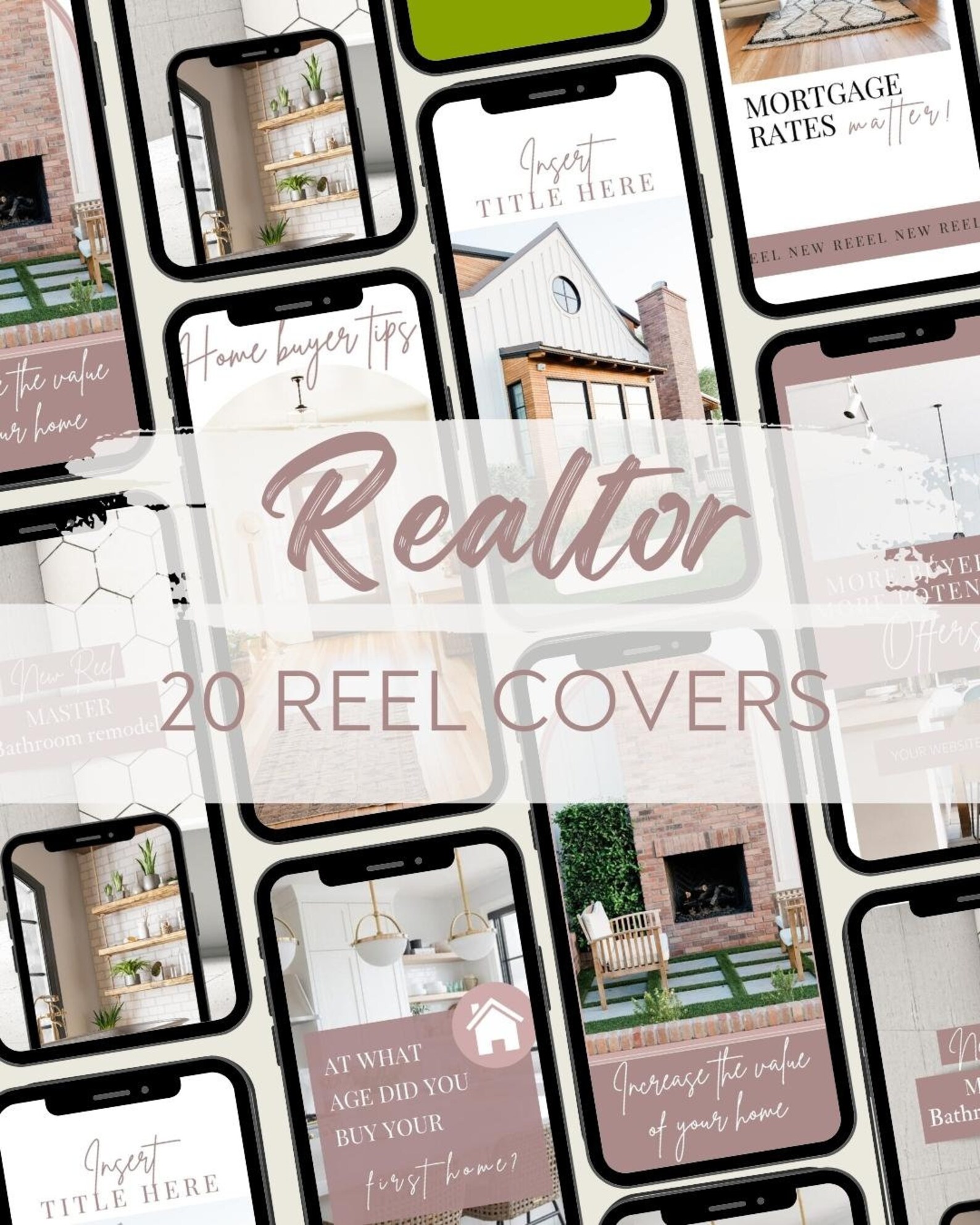 Real Estate Reels, Real Estate Reel Template, Custom Reel, Realtor ...
