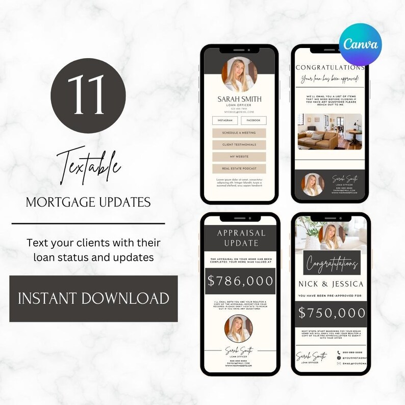 Textable Mortgage Status Update, Lender Updates, Loan Officer Updates ...