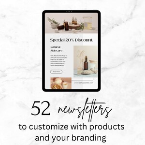 E-mailmarketing Canva-sjabloon, nieuwsbriefsjabloonkit, verkoop-e ...