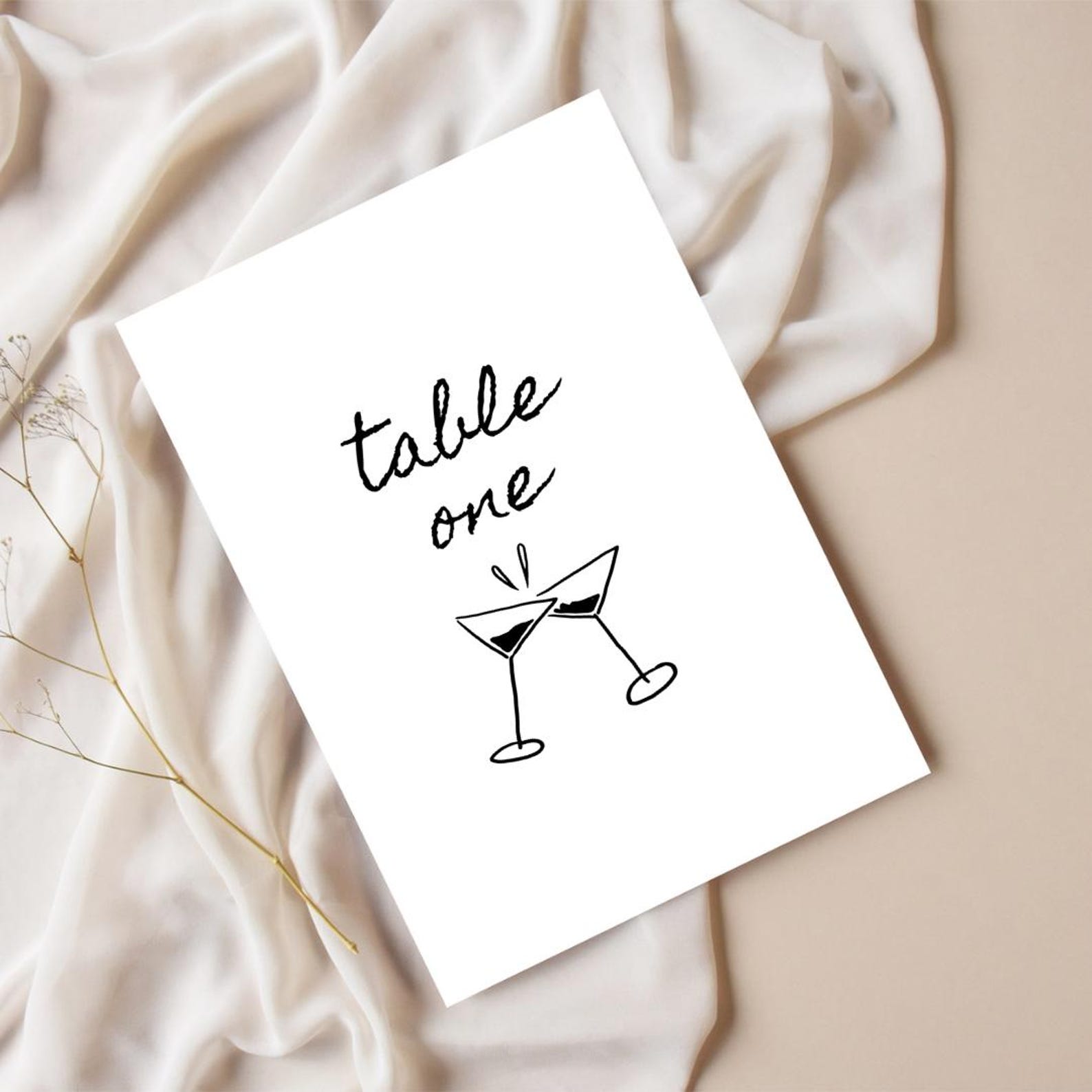 Table Numbers, Scribble Table Number, Doodle Table Numbers, Wedding ...