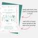 Whimsical Wedding Invite, Fun Wedding Invitation, Hand Drawn Wedding ...