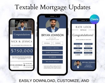 Textable Mortgage Status Update, Lender Updates, Loan Officer Updates ...
