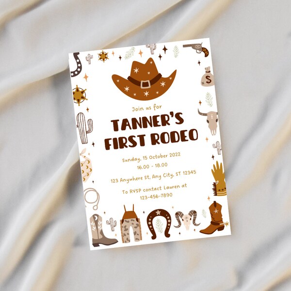 Rodeo Birthday Party - Etsy