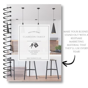 14 Page Closing Day Binder | New Home Owner Guide | Realtor Marketing ...