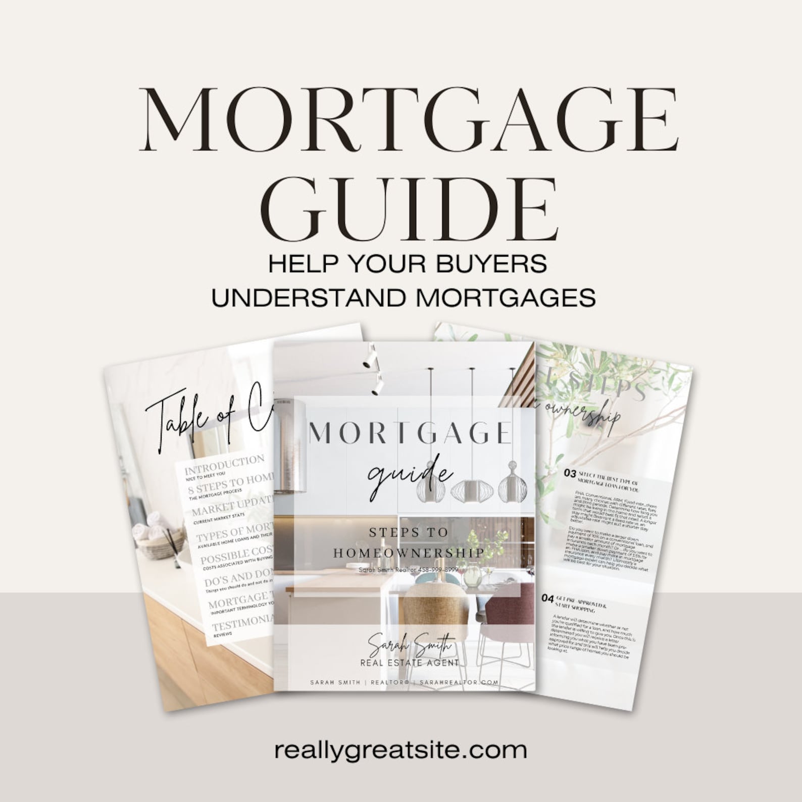 Mortgage Guide, Real Estate Guides, Seller Guides, Real Estate Mortgage ...