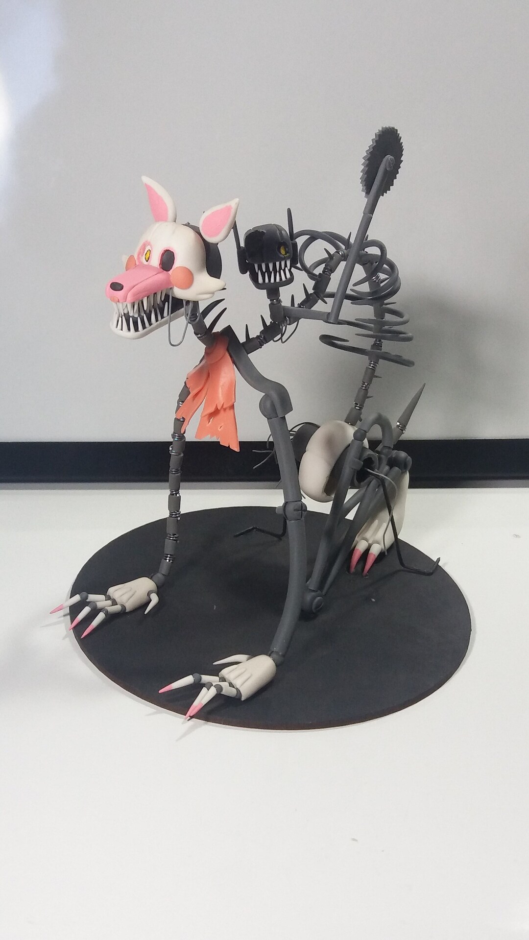 Drawkill Mangle Handmade Clay Figure Five Nights at Freddy's - Etsy