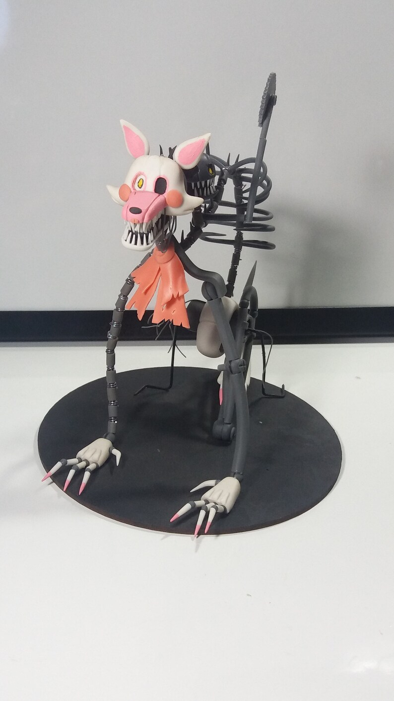 Drawkill Mangle Handmade Clay Figure Five Nights at Freddy's - Etsy