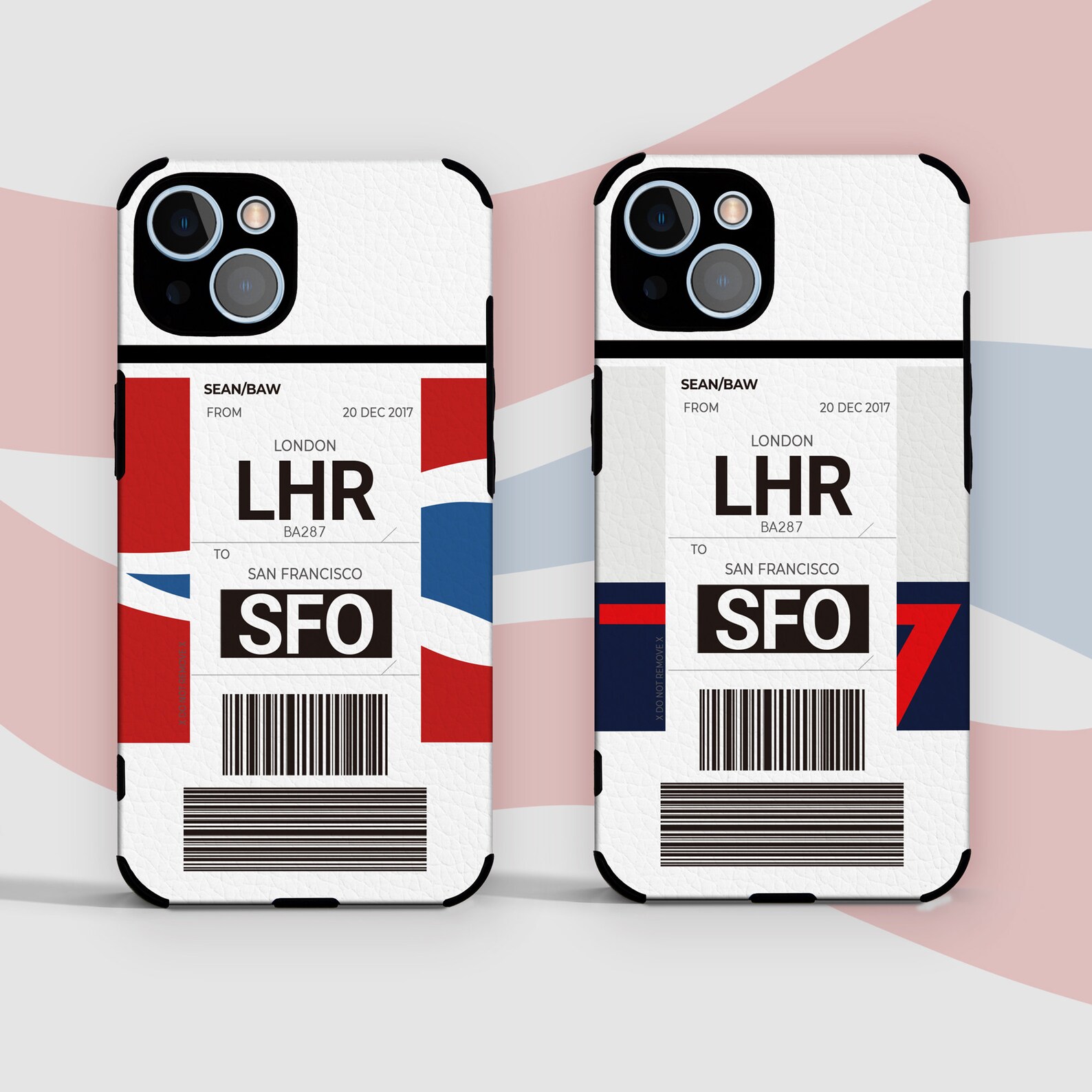 Customizable British Airways Plane Ticket Aviation Phone Case. iPhone ...