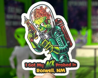 Mars Attacks Sticker - Etsy