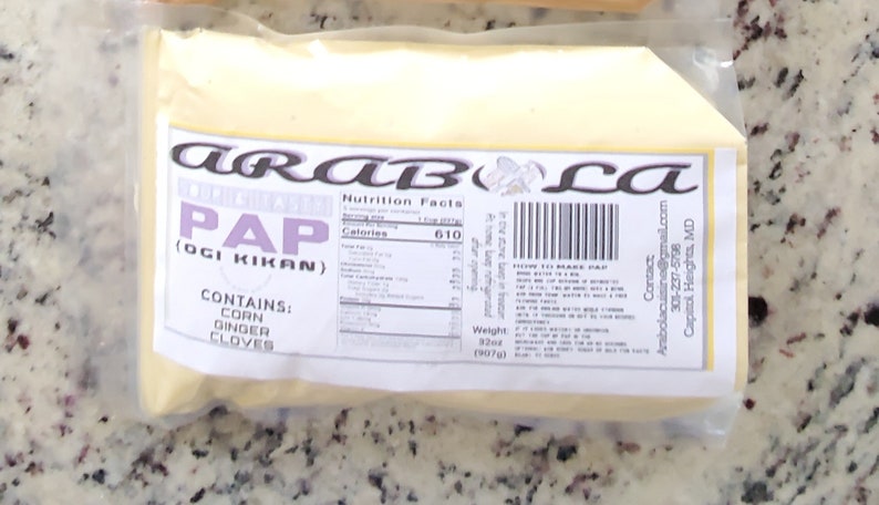 ARABOLA Sour Pap/ogi KIKAN/ Koko/ Eko/akamu, Yellow or White Liquid Pap ...