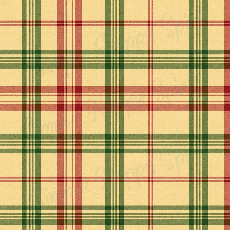 Vintage Christmas Digital Paper Set | Retro Holiday Patterns (digital ...