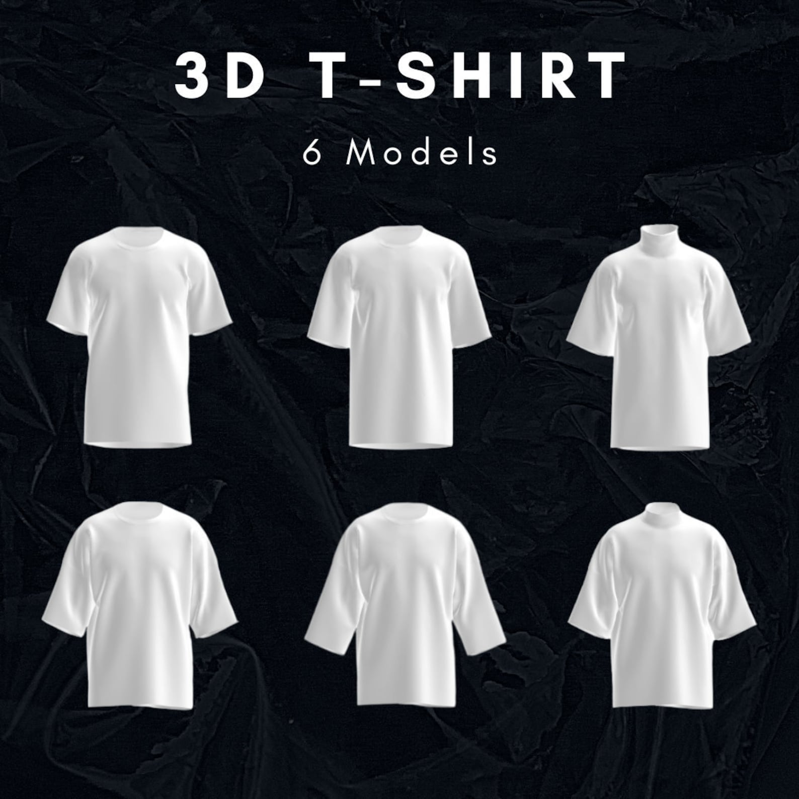 3D T-shirt Mockup - Etsy