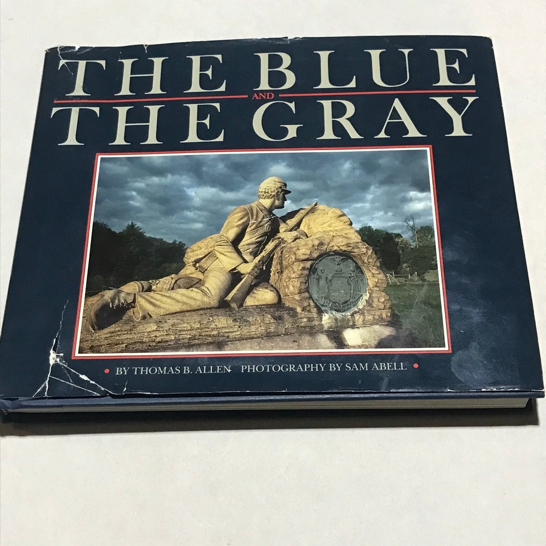 The Blue and the Gray a Vintage National Geographic Book About the ...
