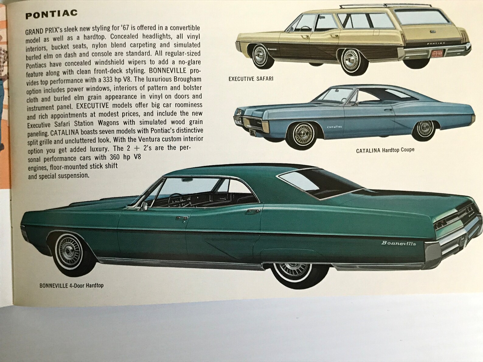 Rare 1967 GM Product Guide With Specifications and Prices for All GM ...