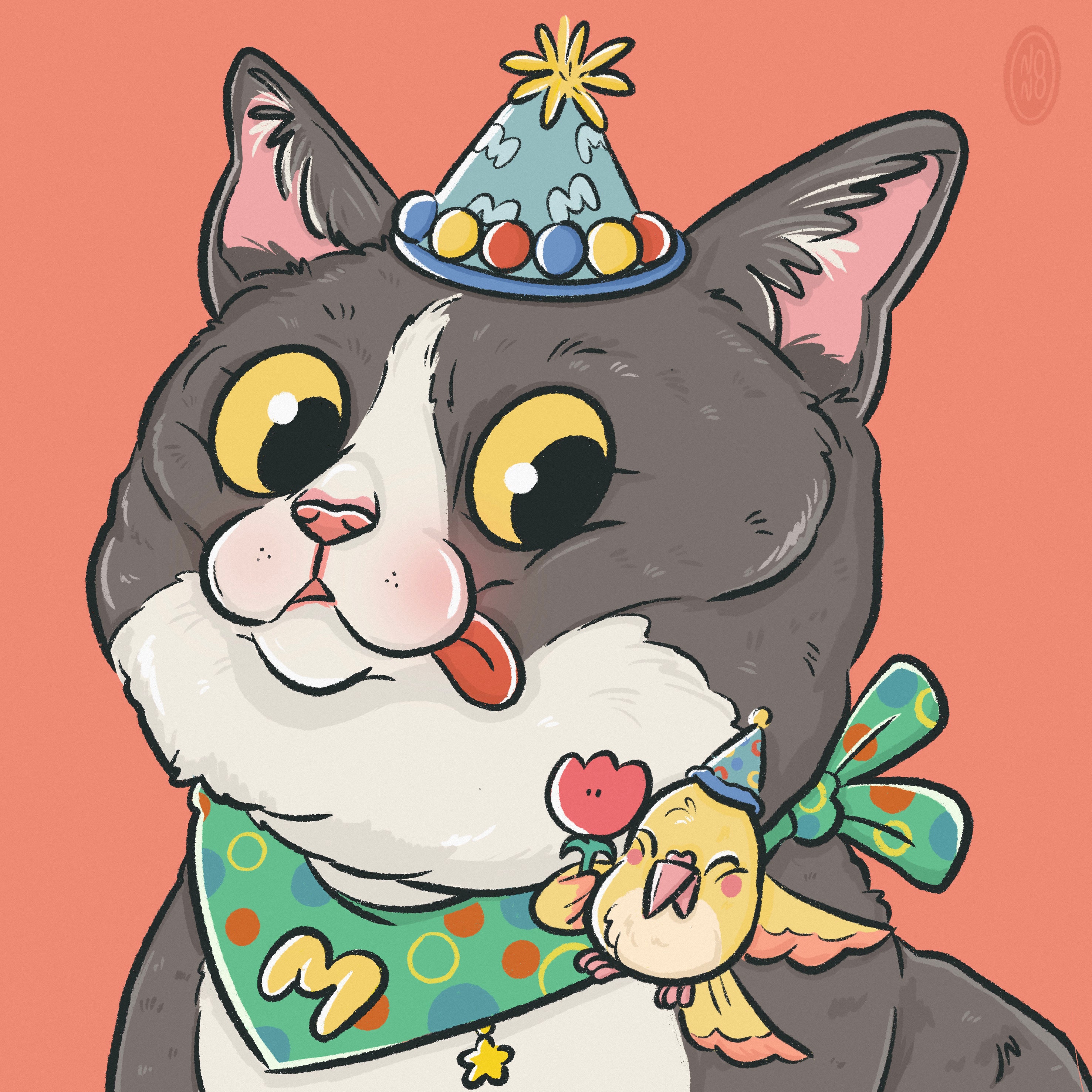 Pet Portrait Half Body Animal Drawing, Custom Portrait, Digital ...