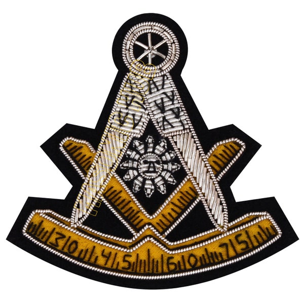 Masonic Past Master Patch - Etsy