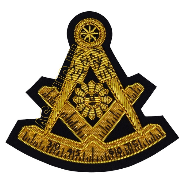 Masonic Past Master Patch - Etsy