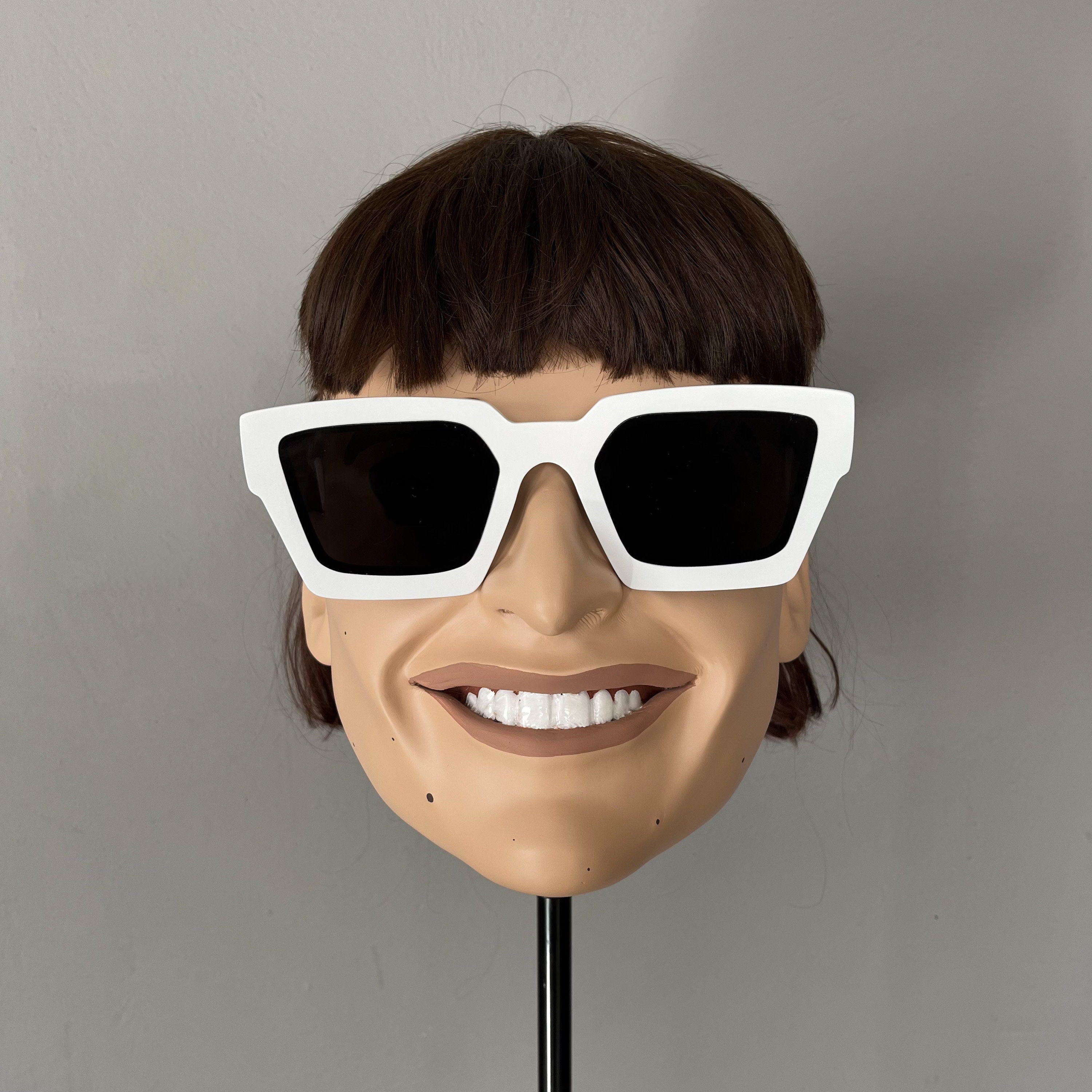 Peso Pluma Doble P Cabezon Nuevo Modelo Cabezon Cabezona Lentes Blancos ...