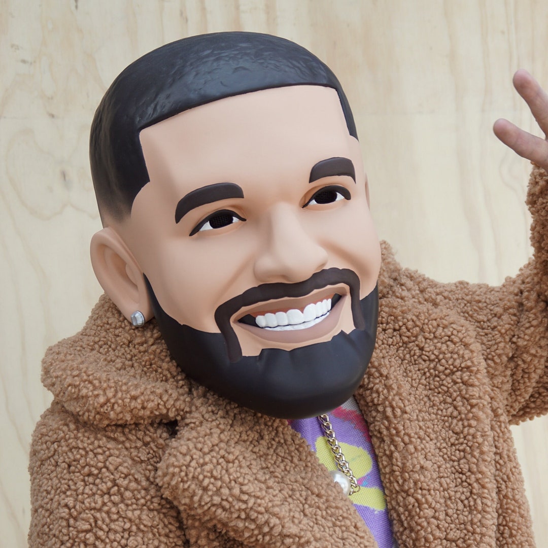 Drake Rapper Big Head Cabezon De Drake Rapero Para Fiestas - Etsy