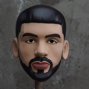 Anuel Aa Cabezon Bighead Reguetonero Reggaeton Hora Loca - Etsy
