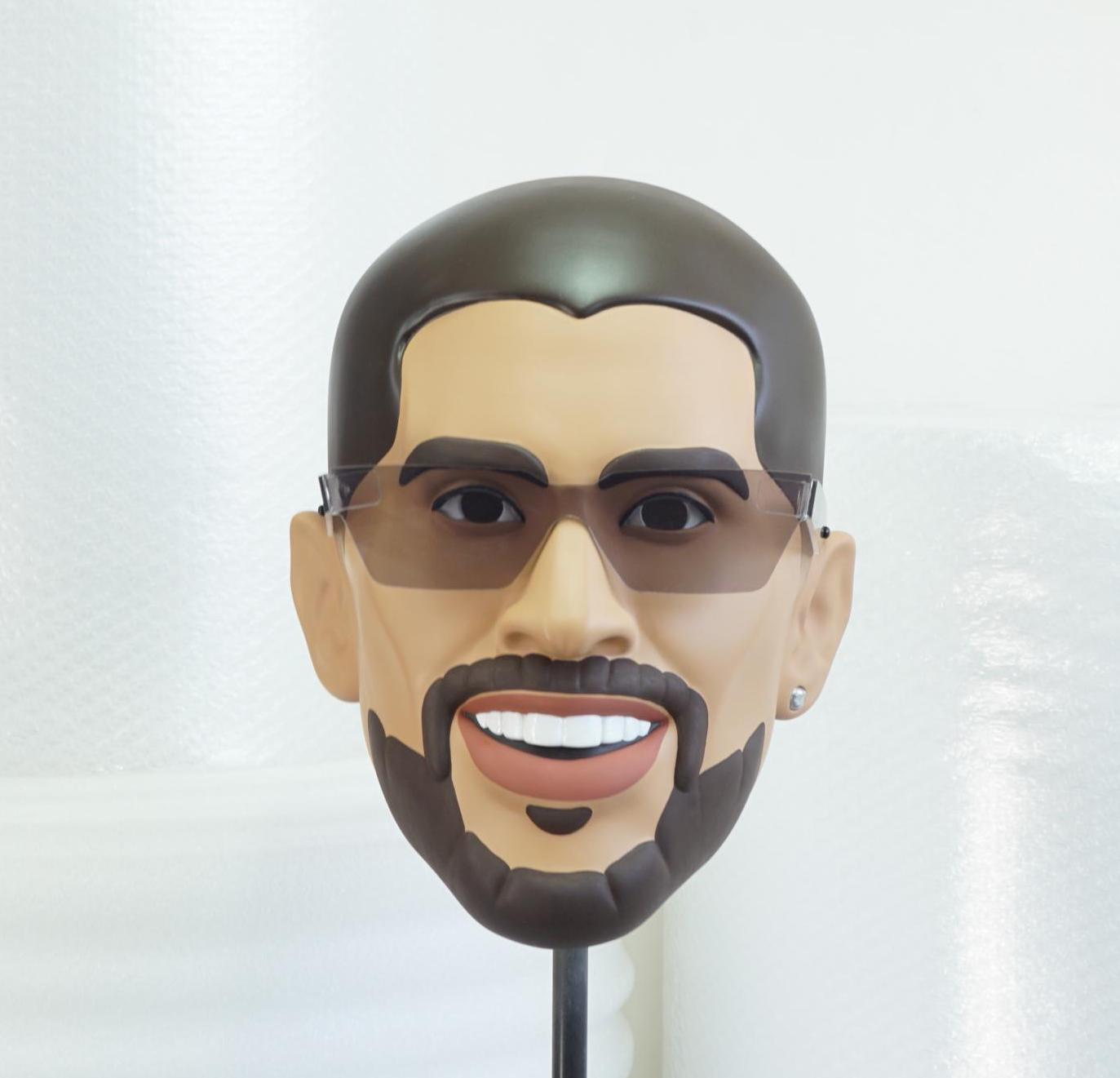 Handmade Bad Bunny Bighead Mask - Reggaeton Party Costume Batucada Hora ...